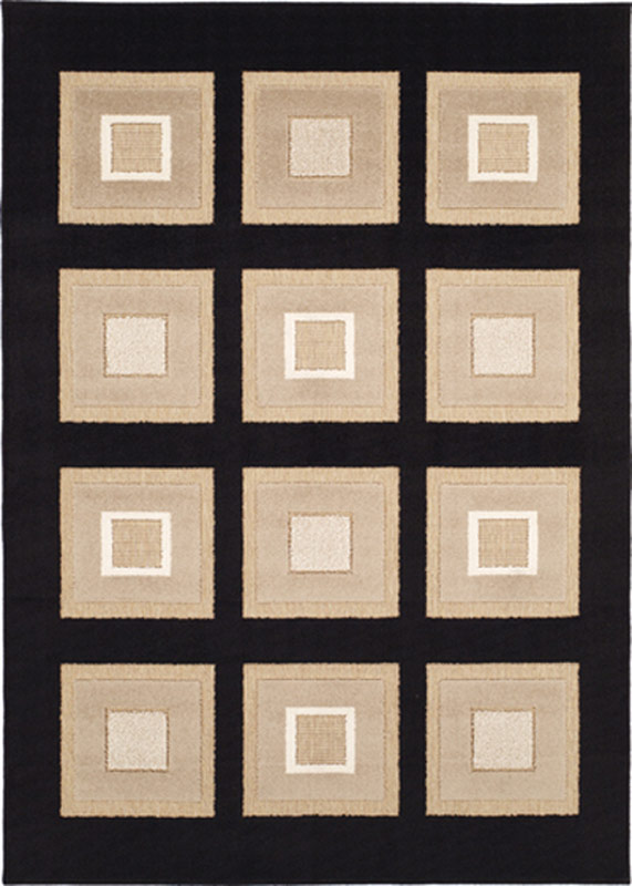 Modern Loom Beige Patterned Rug 5