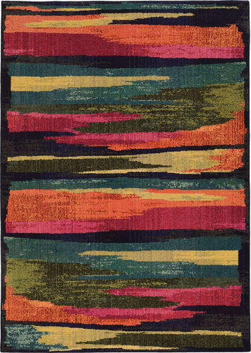 Modern Loom Expressions 7310_207X5 Black Rug