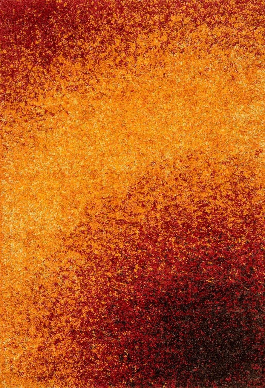 Barcelona Shag BS-01 Sunset Abstract Shag Rug