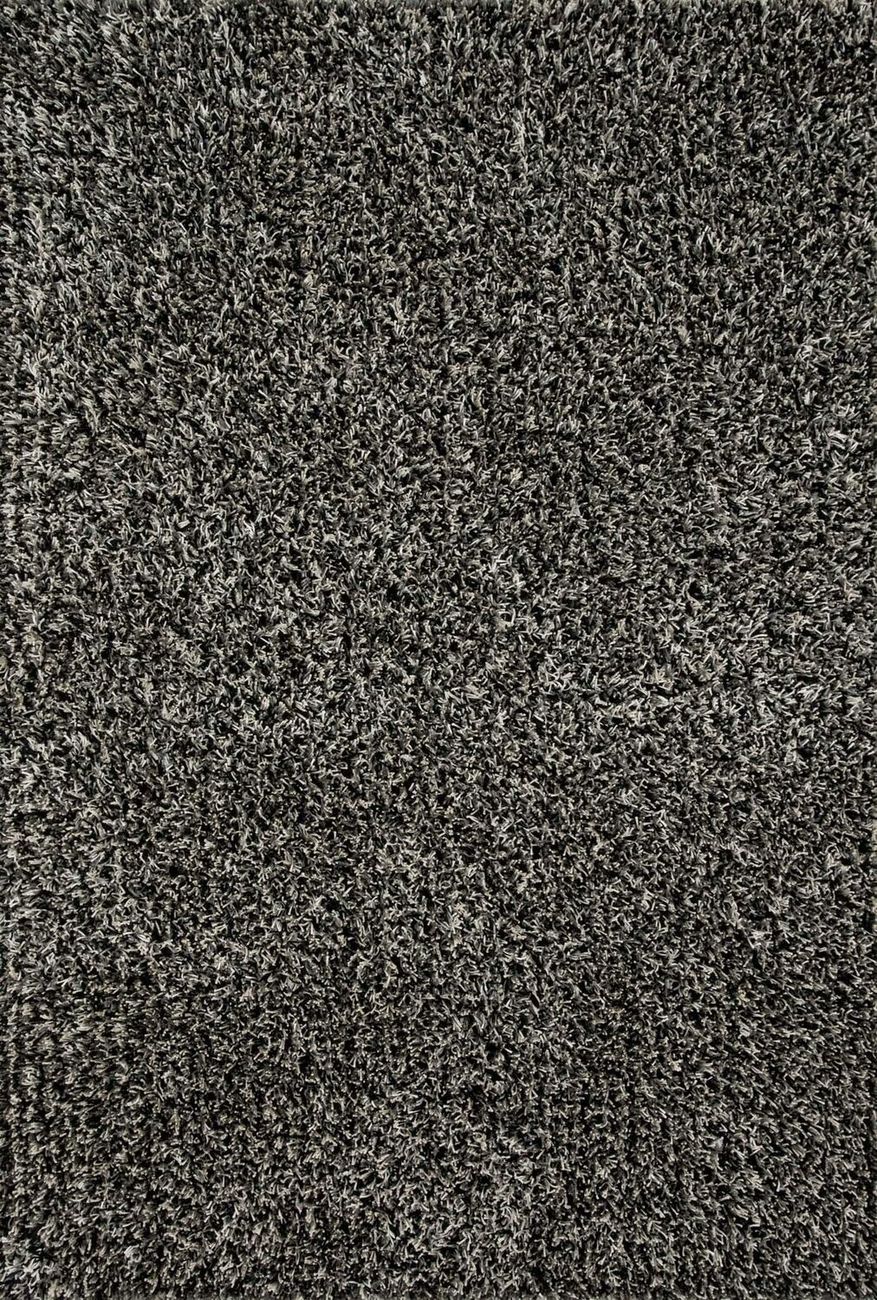 Modern Loom Carrera Shag CG-02 Salt And Pepper Hilo Shag Rug