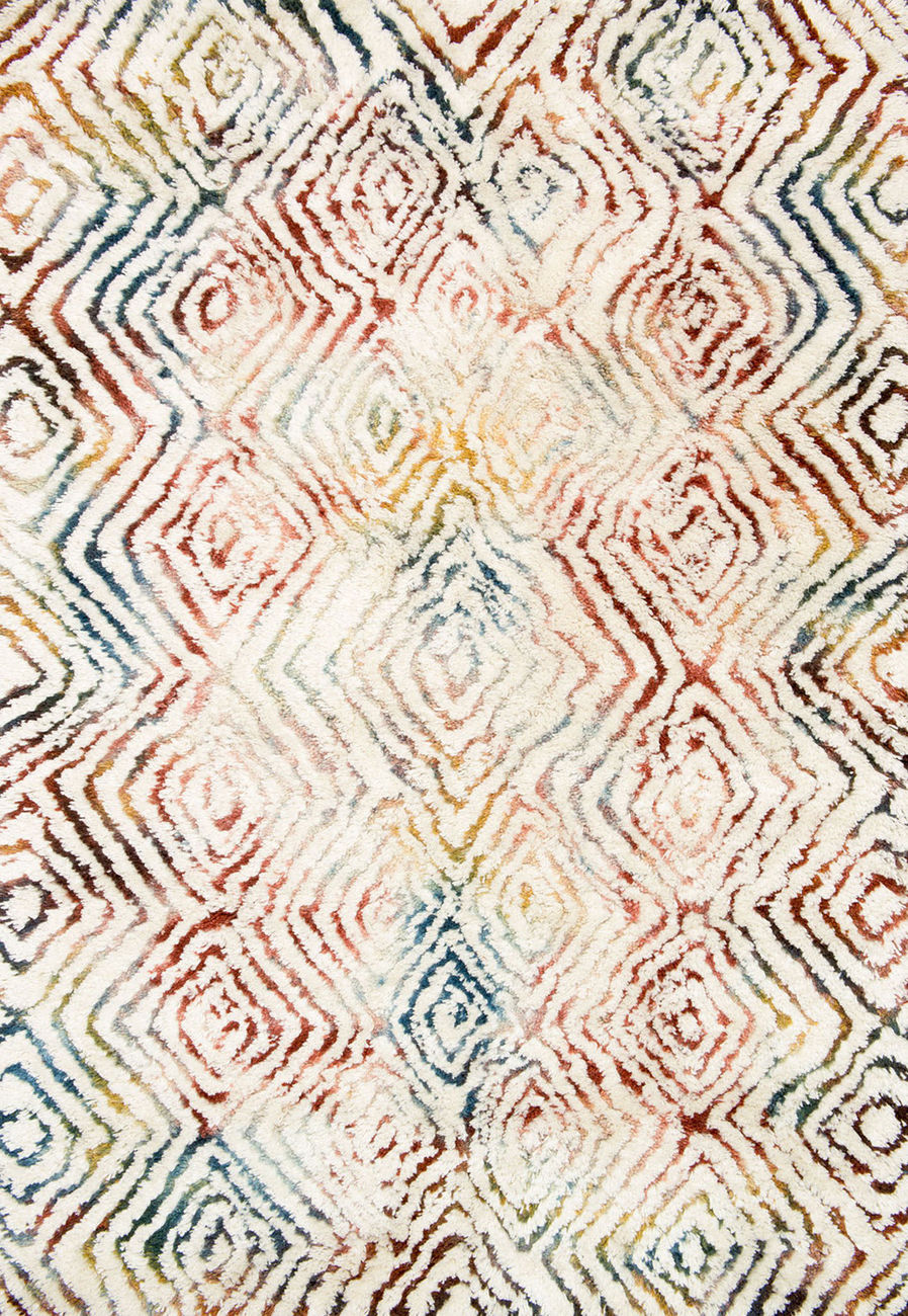 Folklore FW-03 Ivory-Prism Area Rug from the Southwestern Style Rugs ...