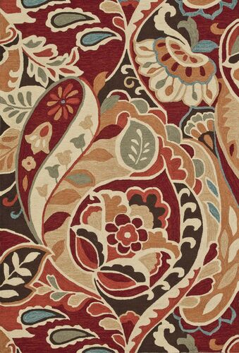 Loloi Summerton SRS09 Hand Hooked Synthetic Rug from the Botanical Rugs ...