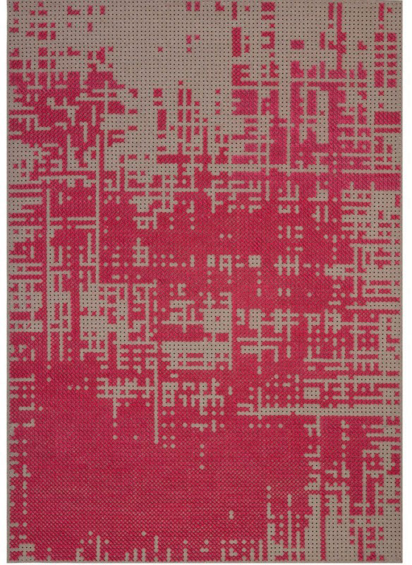 Abstract Pink Rug