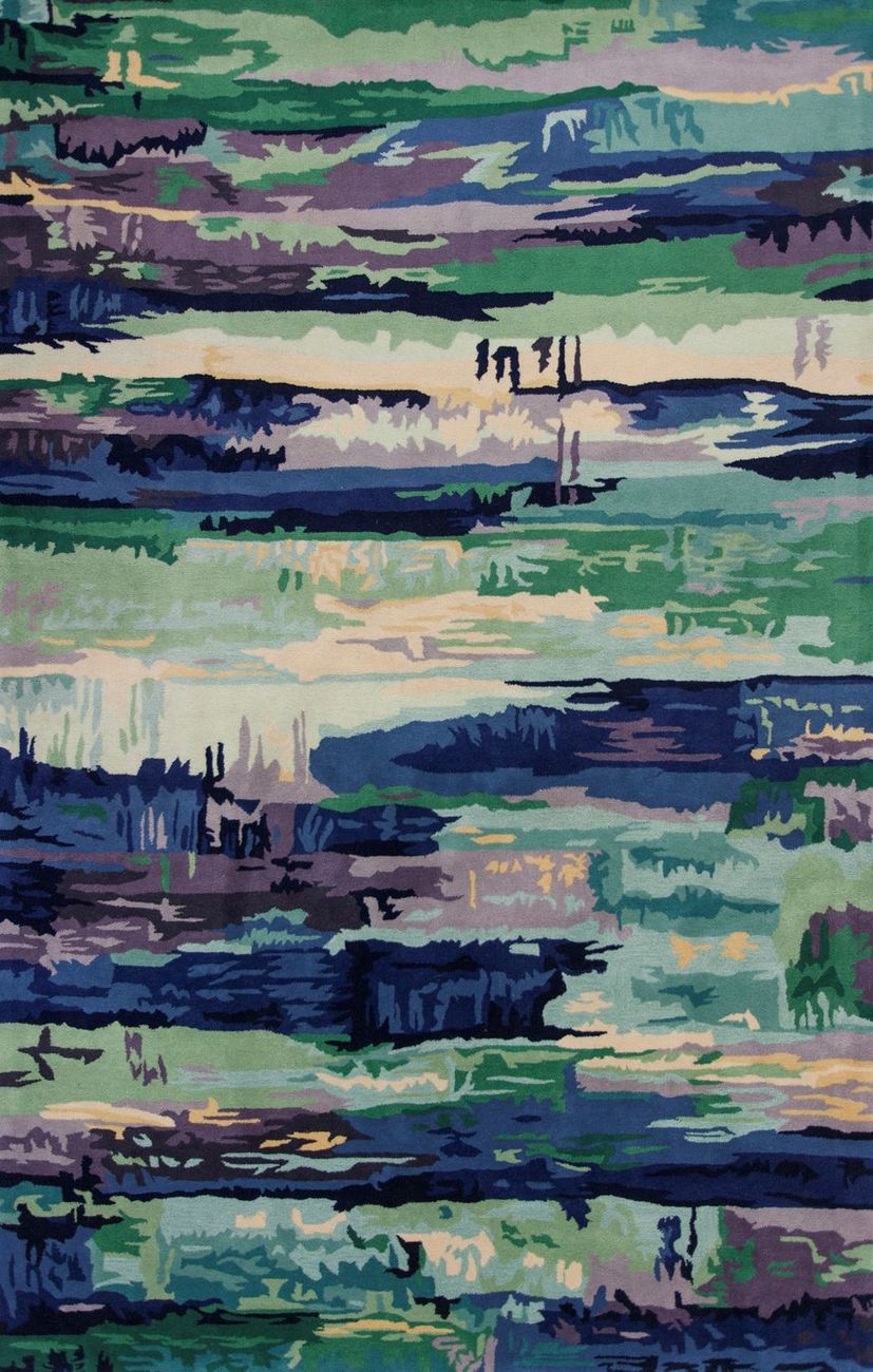 Kas Rugs Whisper 3001 Ink Blue Transitional Rug