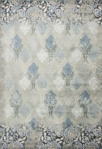 Kas Rugs Provence 8631 Slate Blue Traditional Rug
