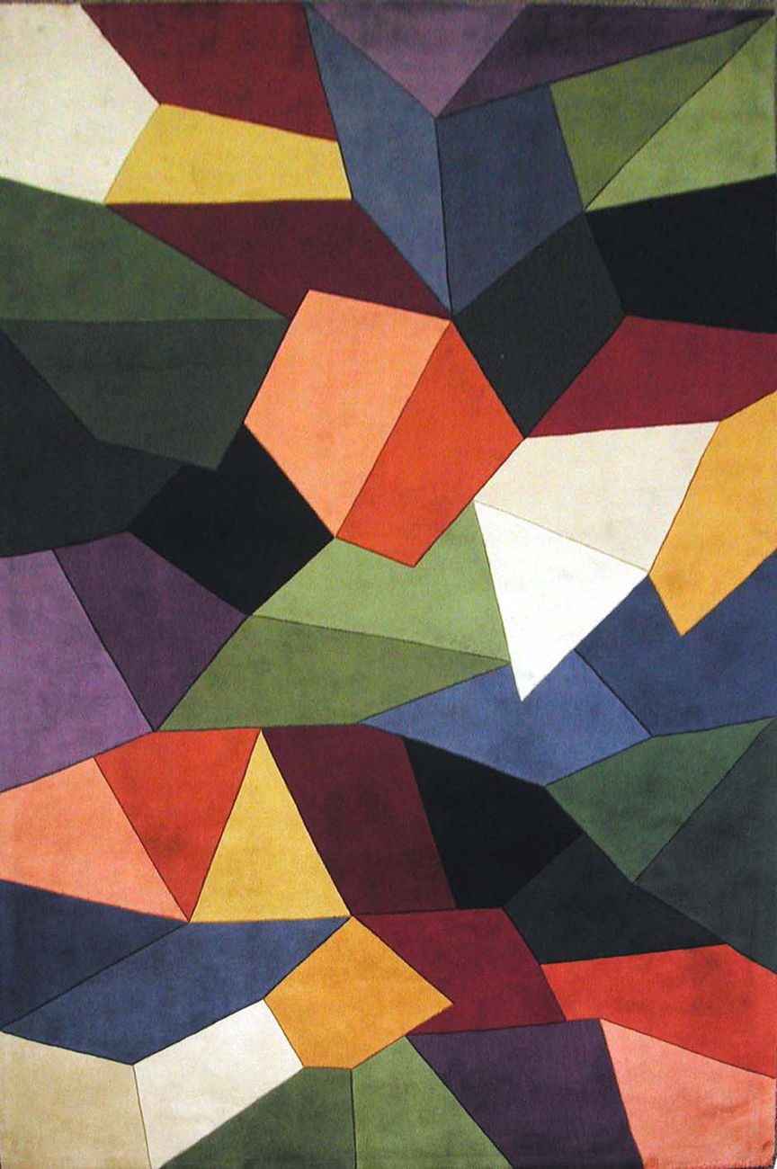 Kas Rugs Signature 9086 Multi Abstract Rug from the Modern Rug Masters ...