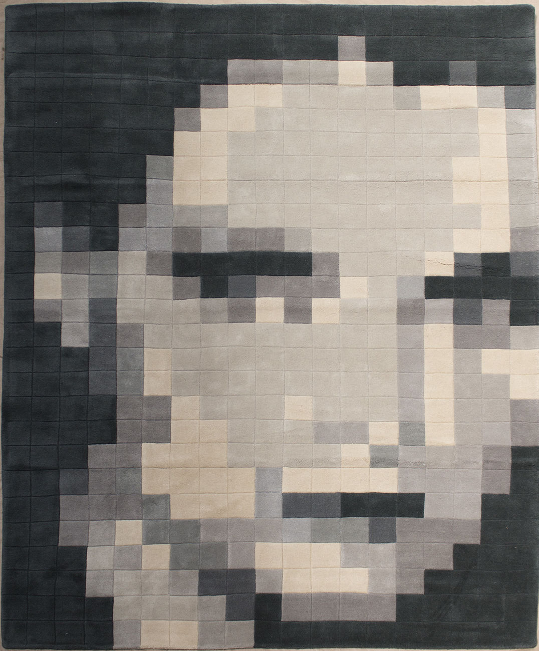Christopher Fareed Pixel Face 8' x 9'10"