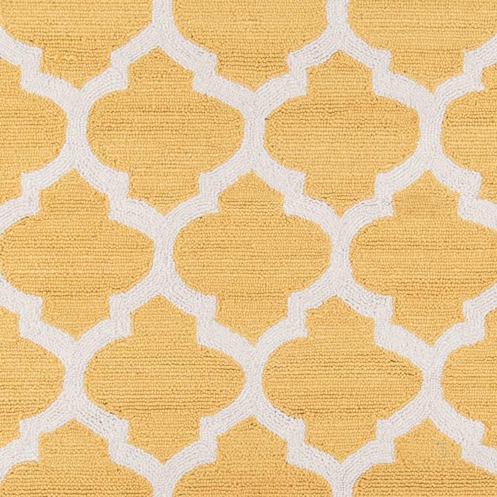 Modern Loom Geo GEO-4 Yellow Rug from the Bauhaus Minimal Design Rugs ...