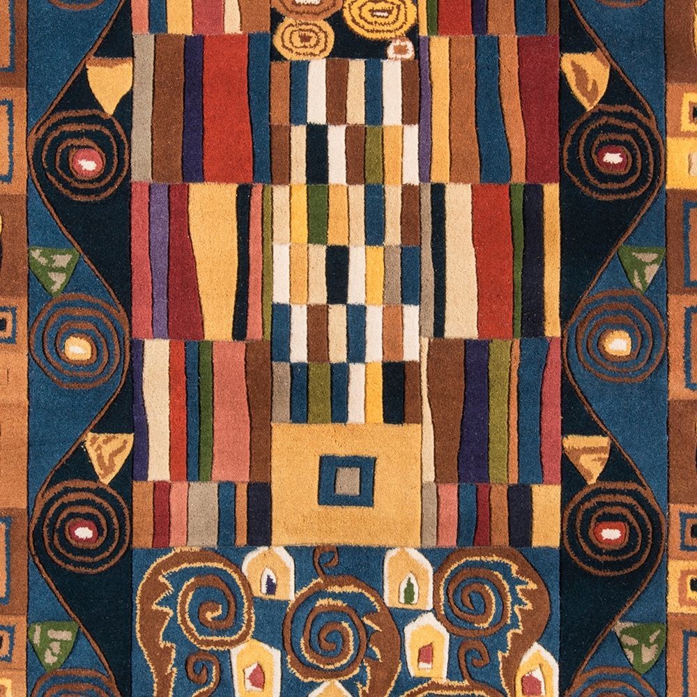 Momeni New Wave NW-02 Blue Rug from the Modern Rug Masters collection ...