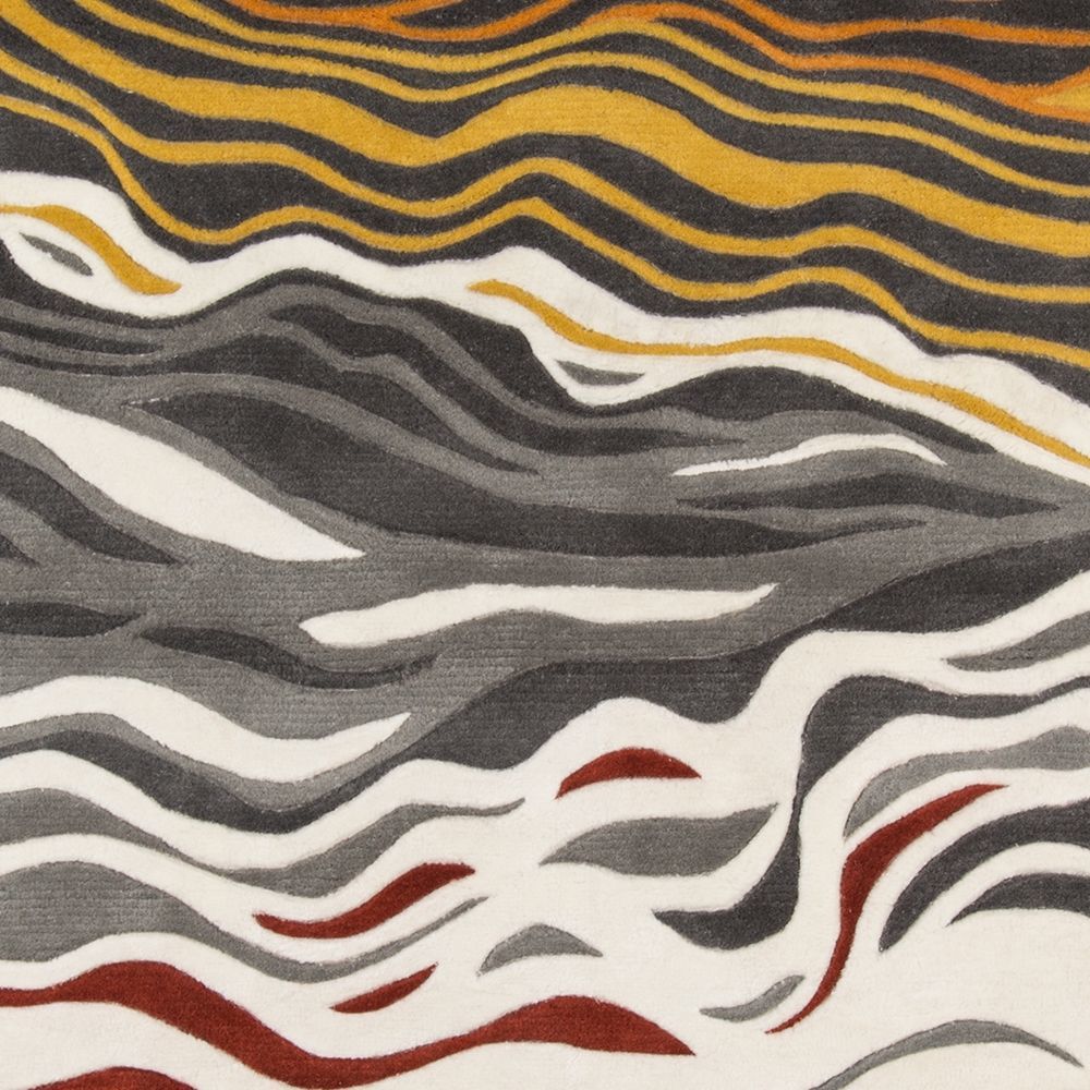 Momeni New Wave NW144 Grey Rug from the Textured Rugs collection at ...