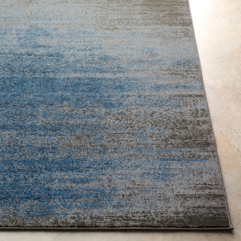 Surya Amadeo ADO-1010 Denim Abstract Synthetic Rug