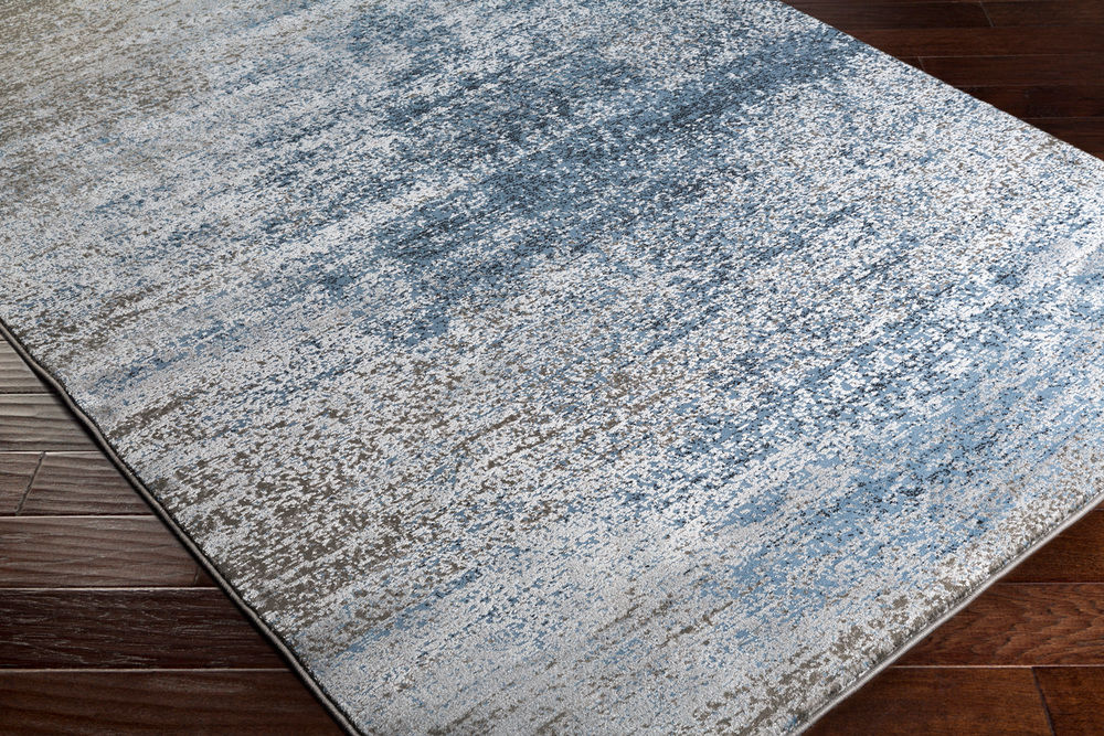 Surya Amadeo ADO-1010 Denim Abstract Synthetic Rug