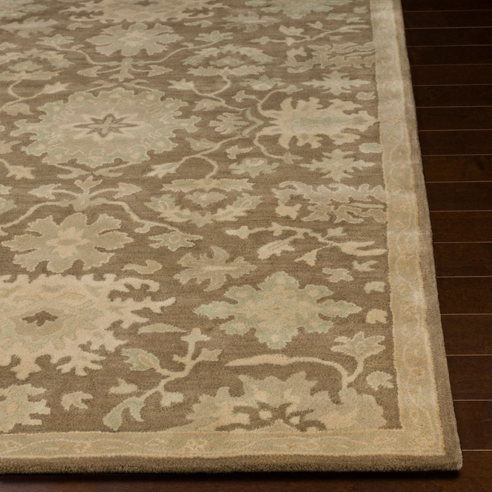 Surya Caesar CAE-1149 Camel Traditional Wool Rug from the Modern Border ...