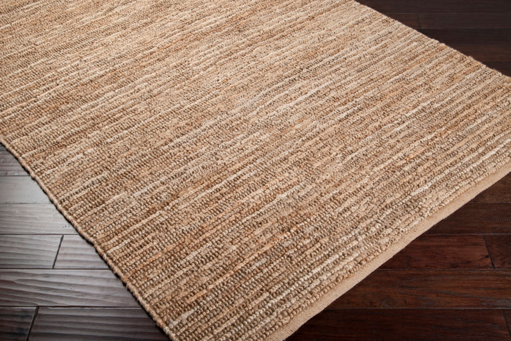 Surya Continental COT-1931 Camel Solid Colored Natural Fiber Rug from ...