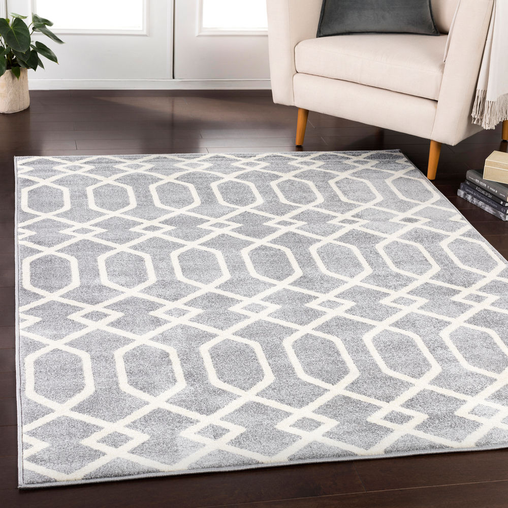 Surya Horizon HRZ-1045 Medium Gray Transitional Synthetic Rug from the ...