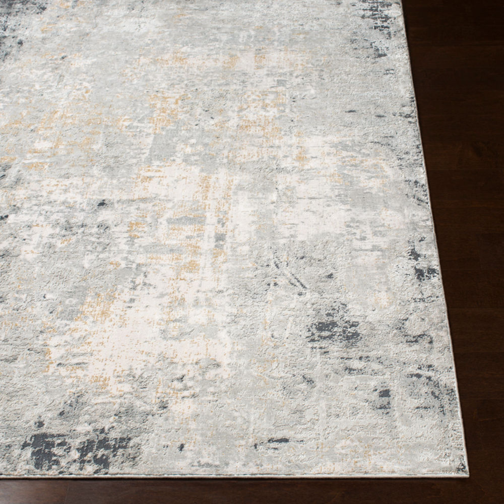Surya Milano MLN-2304 Light Gray Silk Abstract Rug from the Modern Rug ...
