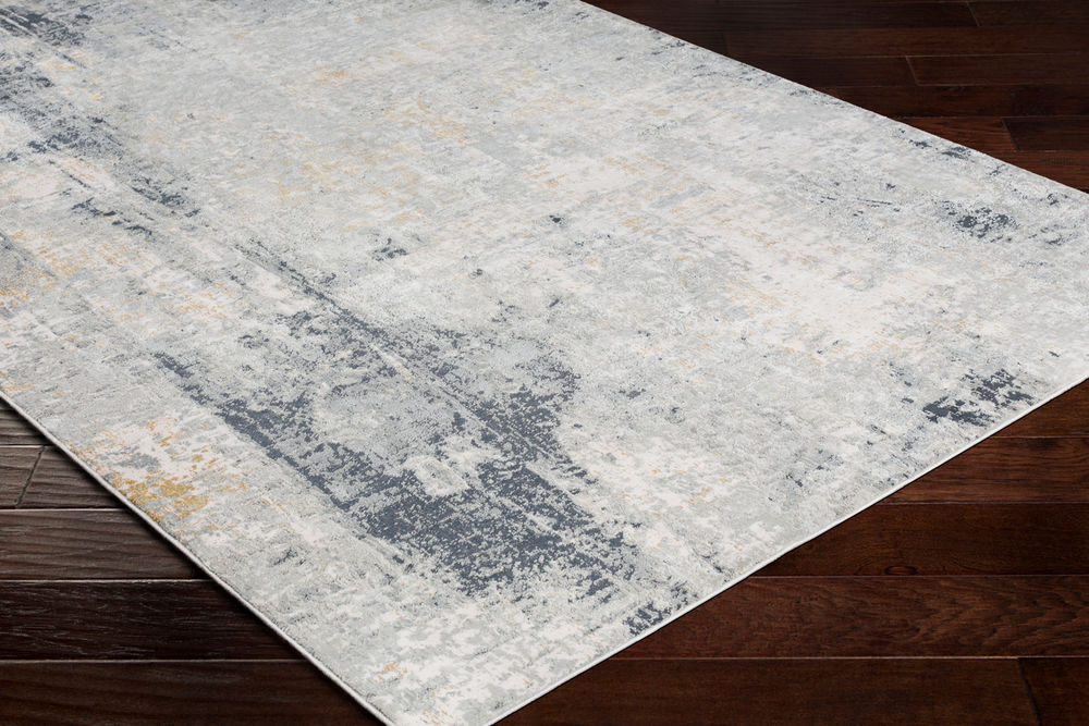 Surya Milano MLN-2304 Light Gray Silk Abstract Rug from the Modern Rug ...