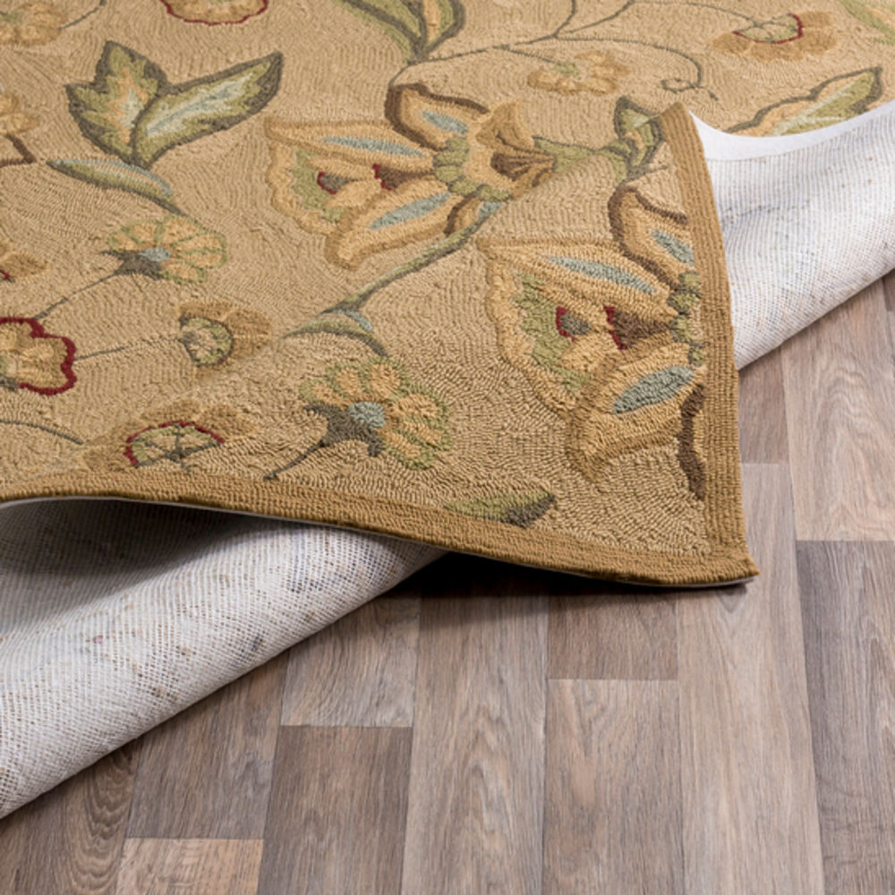 Surya Rain RAI-1011 Khaki Synthetic Outdoor Rug from the Botanical Rugs ...