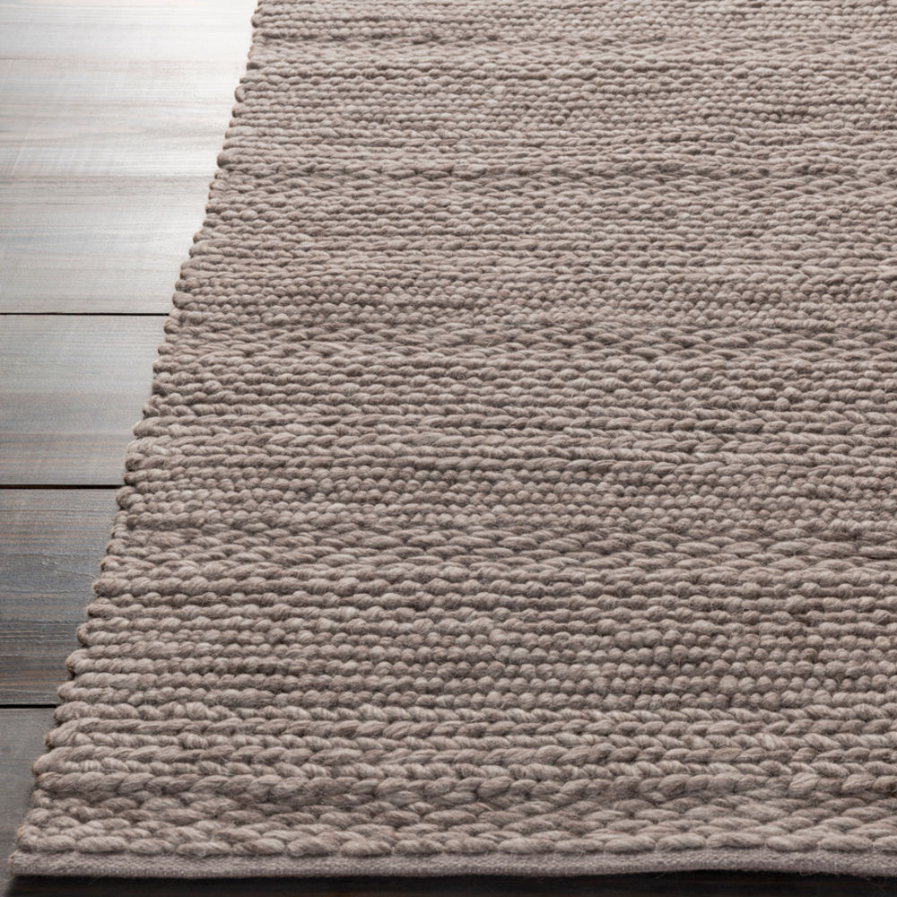 Surya Tahoe TAH-3702 Charcoal Hilo Wool Rug from the Textured Rugs ...