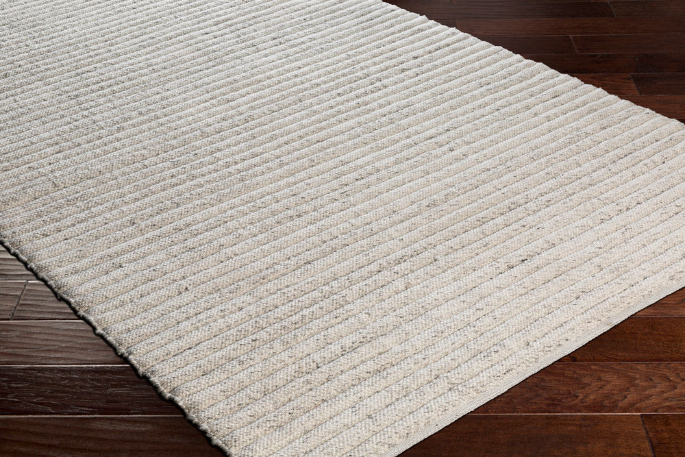 Tundra TDA-1001 Ivory Synthetic Striped Rug
