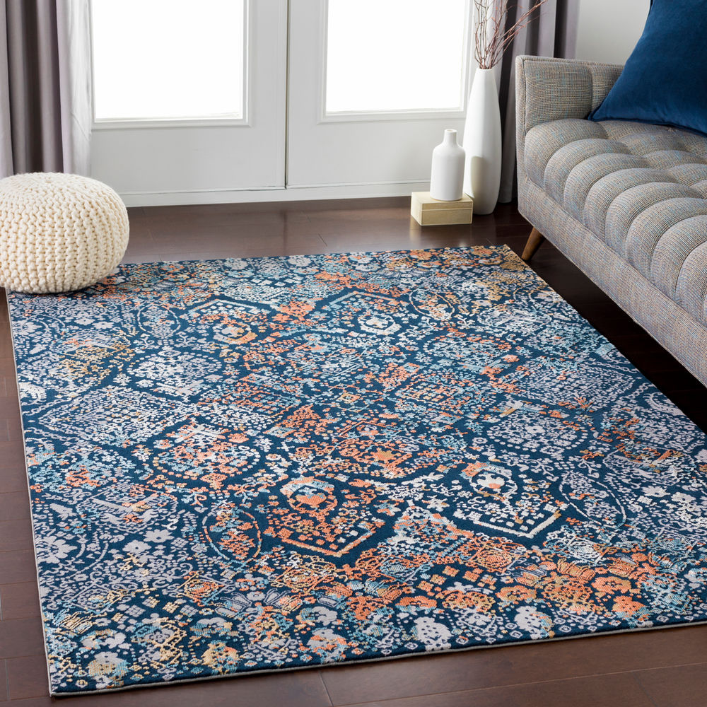 Surya Topkapi TPK-2300 Ink Patterned Synthetic Rug from the Assorted ...