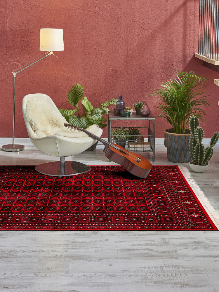 Modern Loom Crown 16227 Red Traditional Rug