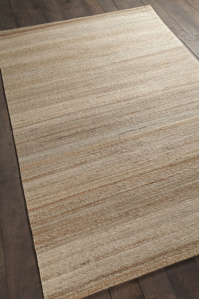 Chandra Evie EVI-27602 Tan Striped Natural Fiber Rug