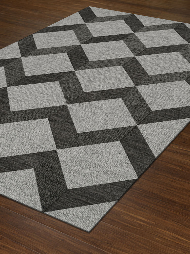 Modern Loom Bella BL30 Lonestar Wool Rug from the Bauhaus Minimal ...