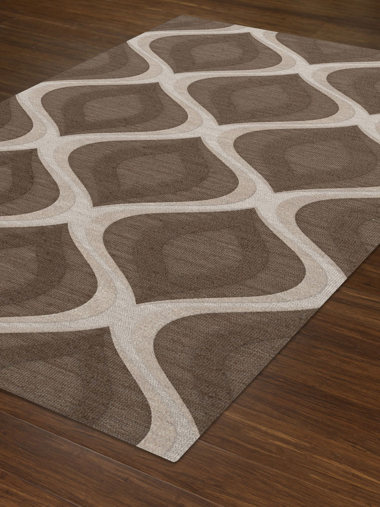 Modern Loom Quest QT1 Pebble Patterned Rug