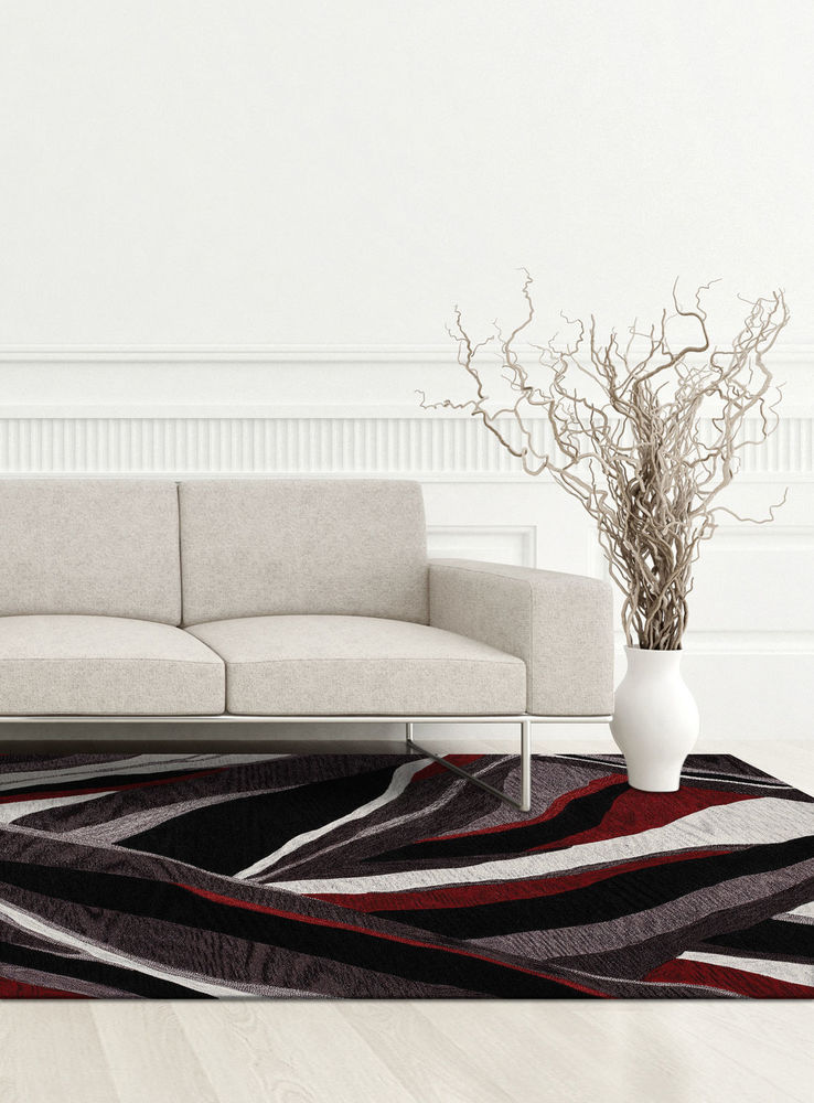 Modern Loom Studio SD16 Black Rug from the Modern Rug Masters ...