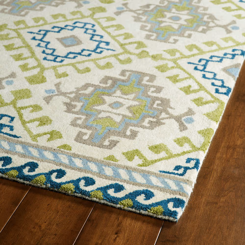 Modern Loom Global Inspirations Ivory Transitional Rug 3 from the ... Modern Loom Global Inspirations Ivory Transitional Rug 3 from the ...