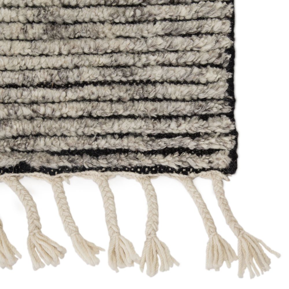 Modern Loom Living Alpine ALP02 Alpine Gray Hand Loomed Wool Rug