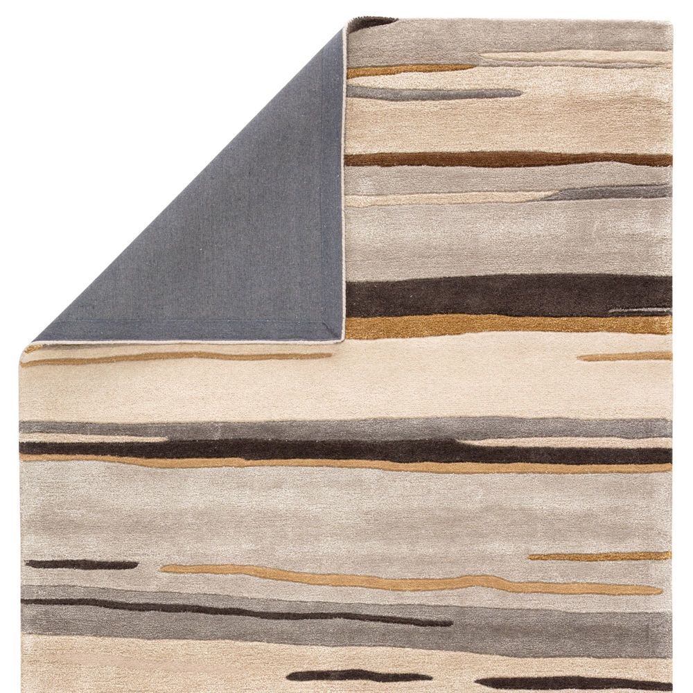 Modern Loom Living Baroque BQ15 Baroque Bernini Tan Hand Loomed Wool Rug