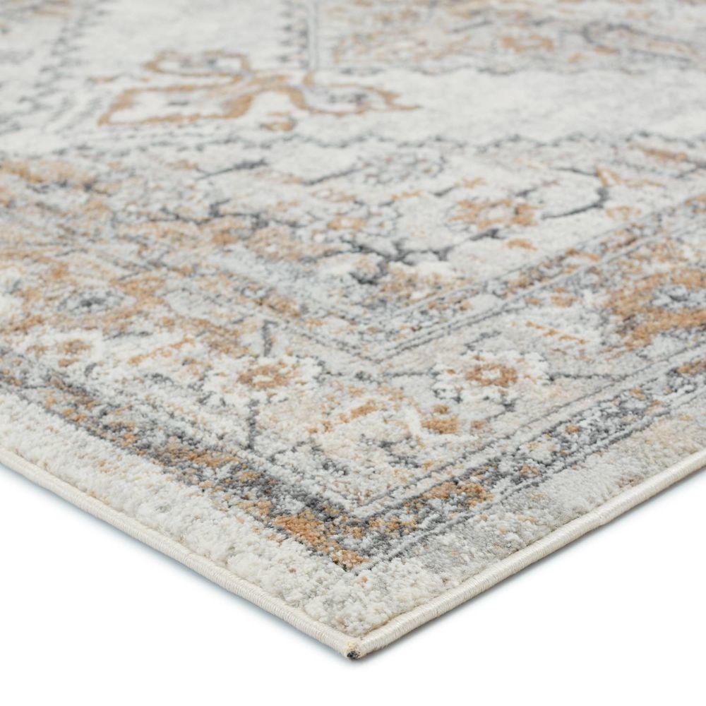 Jaipur Living Jolie JOL02 Beige Power Loomed Synthetic Rug