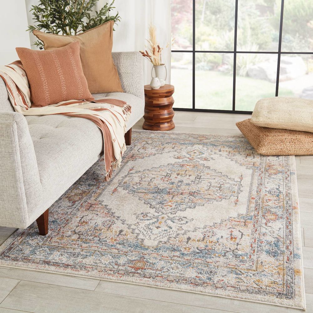 Jaipur Living Jolie JOL03 Multi-Colored Power Loomed Synthetic Rug