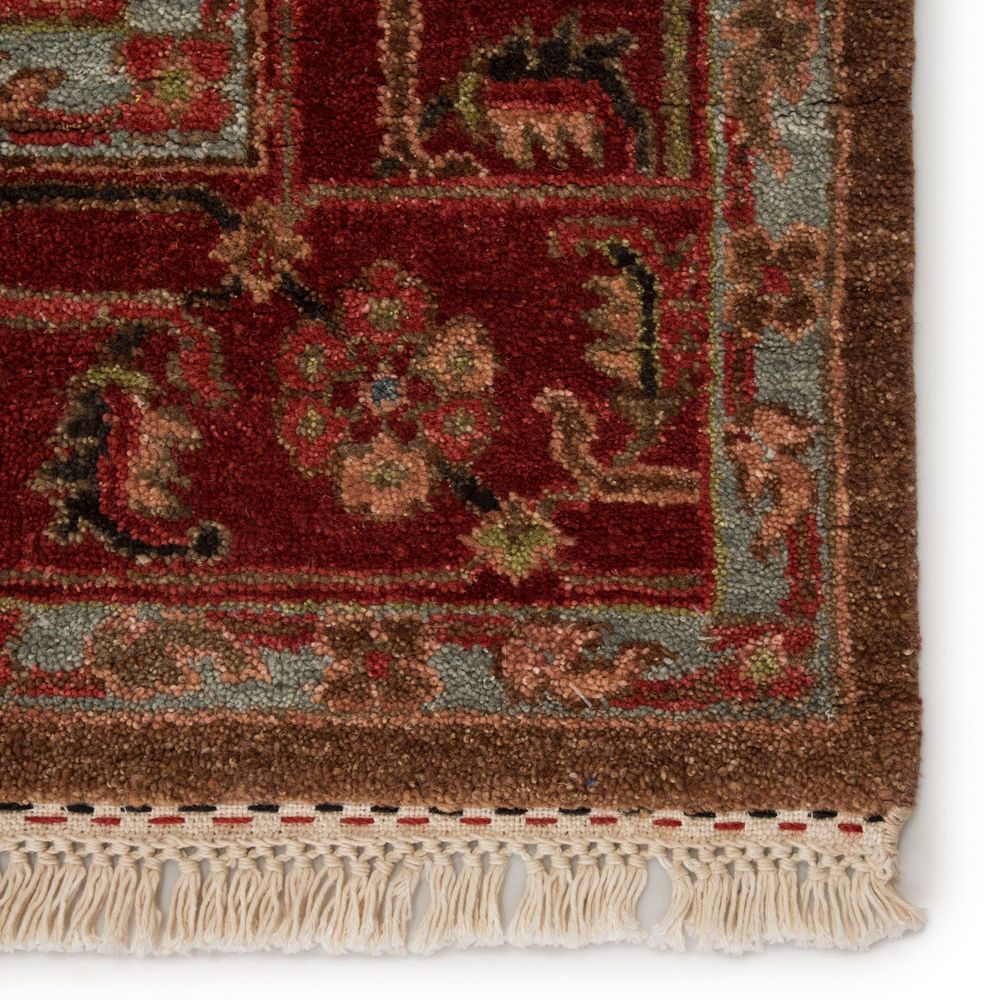 Modern Loom Living Uptown UT02 Uptown York Brown Hand Loomed Wool Rug