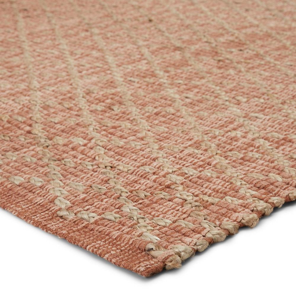 Modern Loom Living Zealand ZLN03 Pink Handmade Natural Fiber Rug