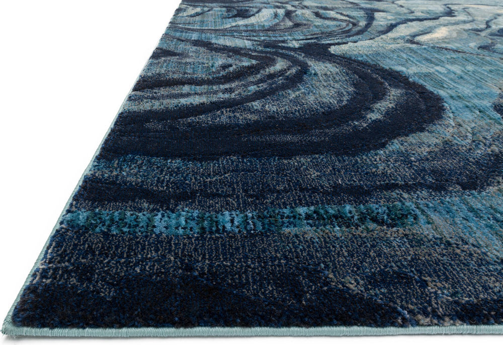 Dreamscape DM-13 Indigo / Blue Synthetic Rug