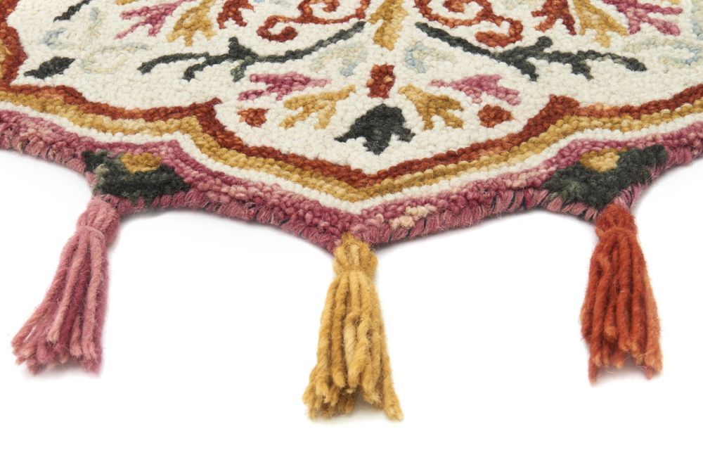 Remy RU-07 Ivory / Sunset Wool Transitional Rug