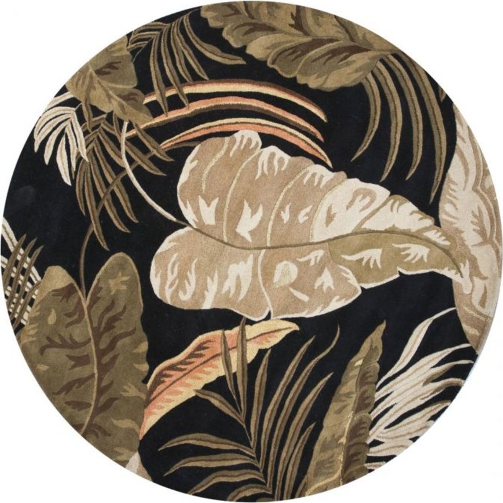 Kas Rugs Havana 2616 Midnight Floral Rug from the Botanical Rugs ...