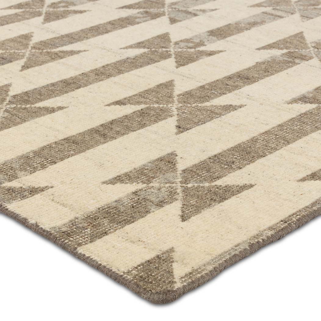 Verde Home by Jaipur Living Gent Hand-Knotted Trellis Taupe/ Cream Area Rug