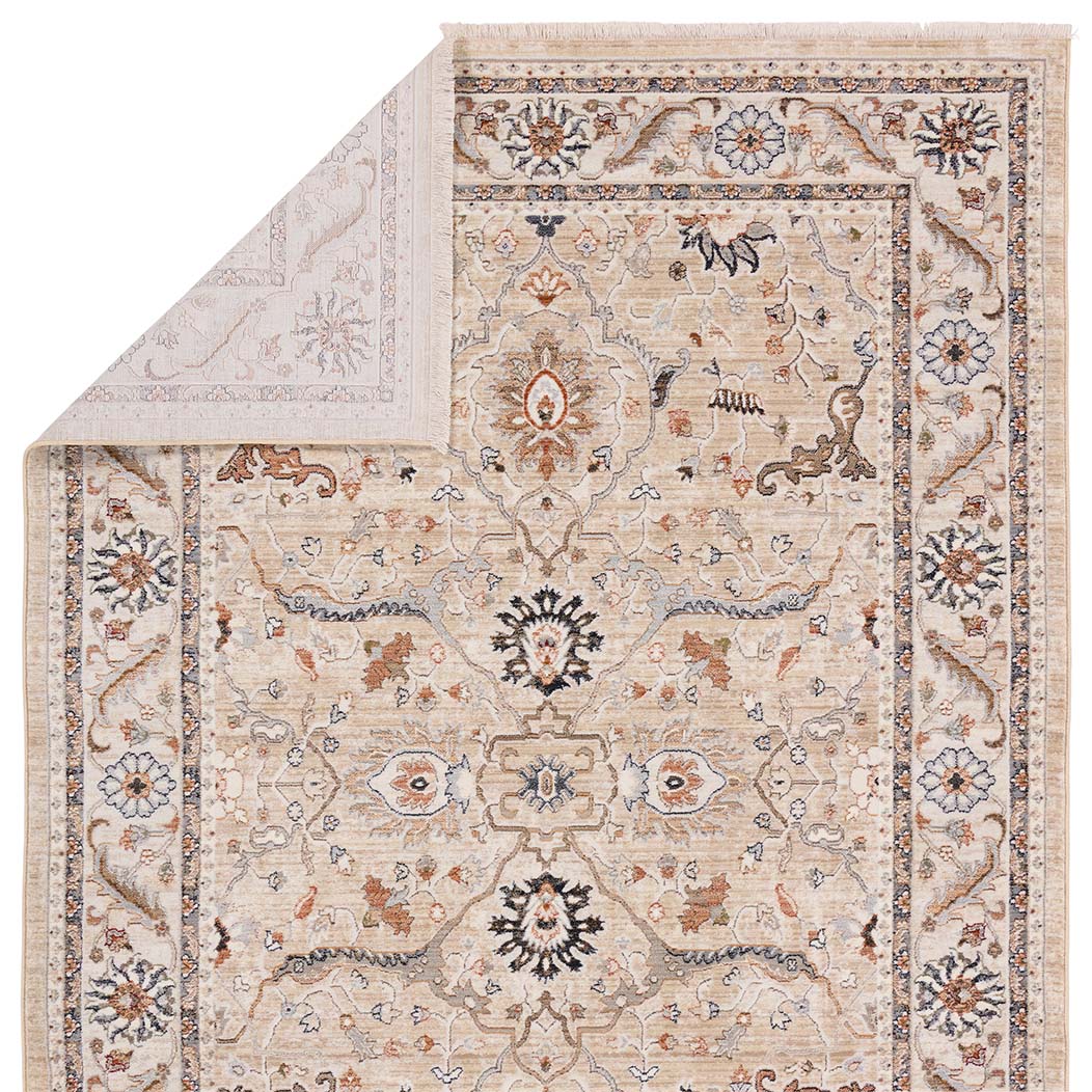Vibe by Jaipur Living Romano Medallion Beige/ Orange Area Rug