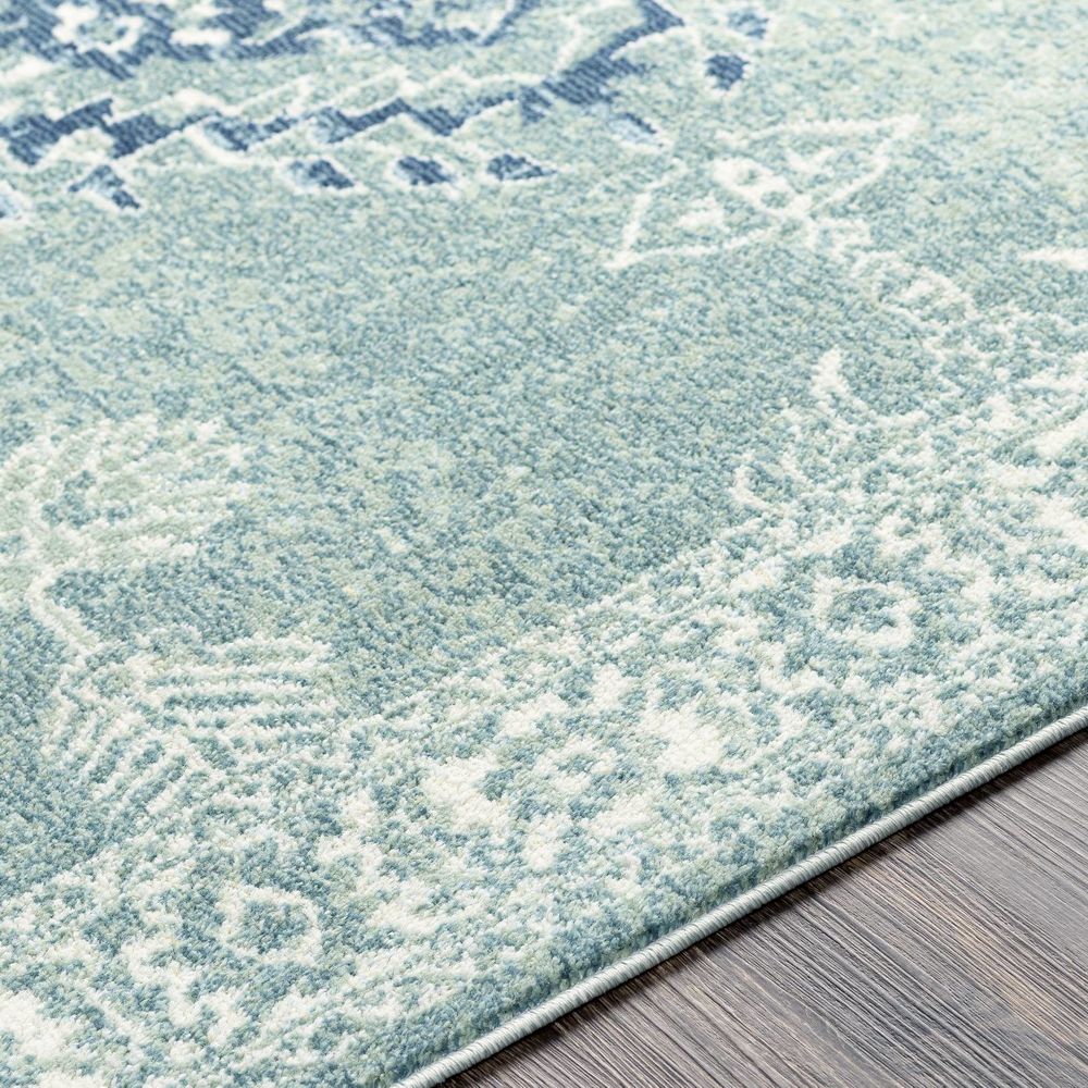 Modern Loom Adelhel ADL-2336 Green Power Loomed Synthetic Rug from the ...