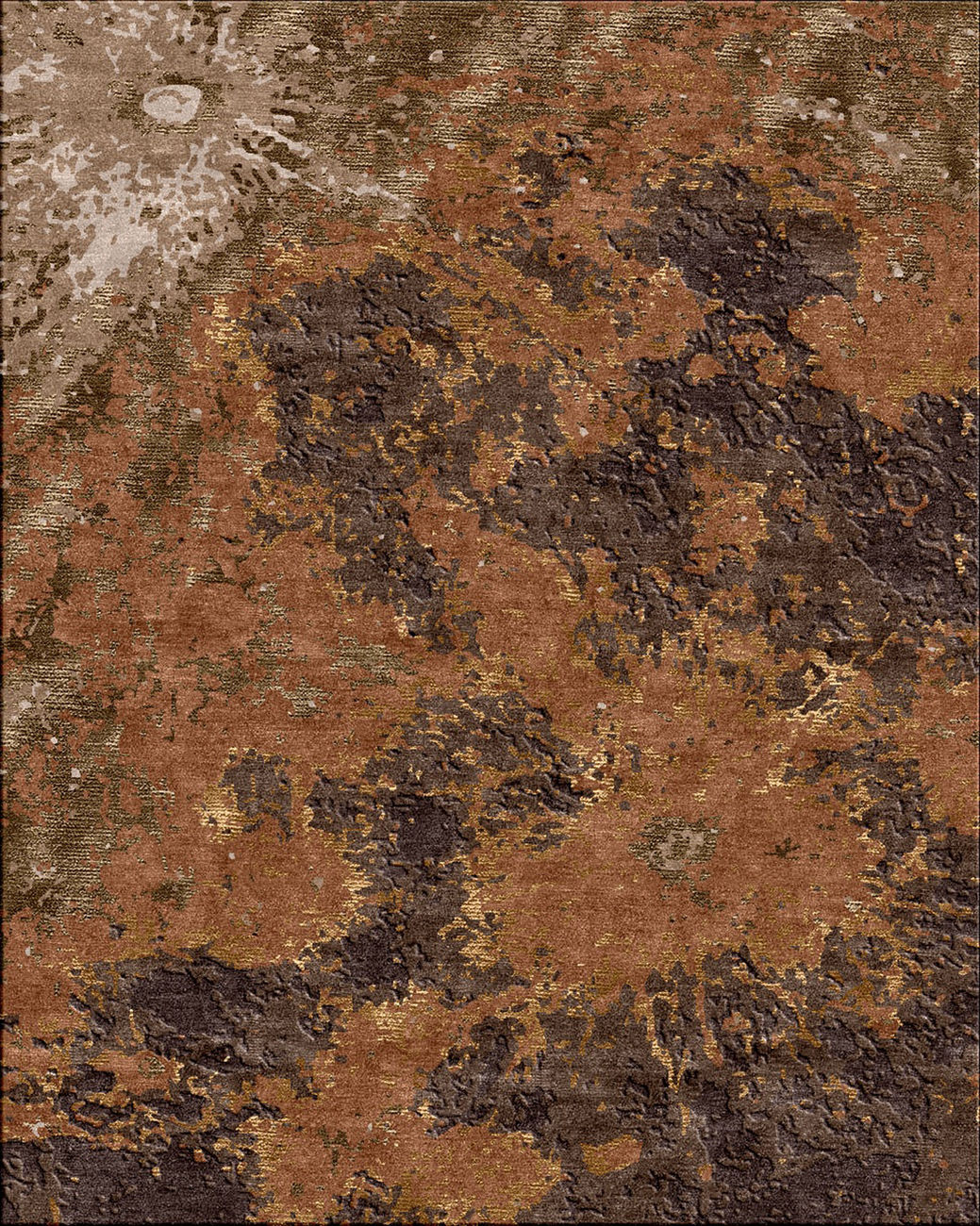 Sarawagi Beige Designer Wool Rug 4